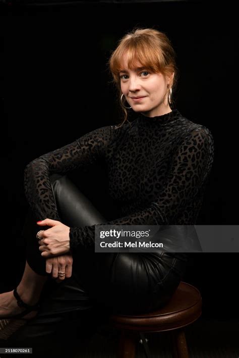 Actor Leonie Benesch Is Photographed For Los Angeles Times On News
