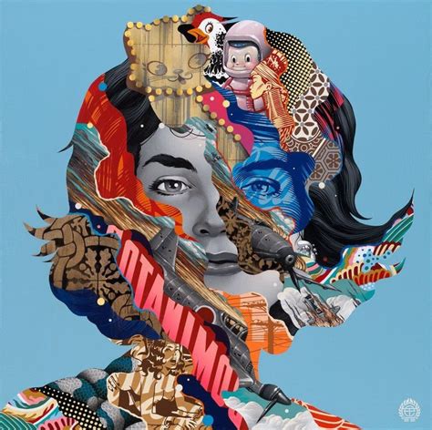 Dibujo Del Arte Del Collage