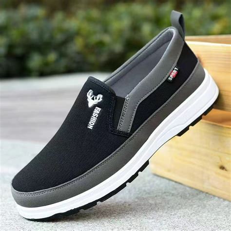 【mandc】 Rubber Shoes For Men Running Shoes Leisure Travel Breathable