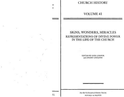 Pdf K Cooper Ventriloquism And The Miraculous Conversion