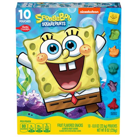 Save On Betty Crocker Fruit Flavored Snacks Spongebob Squarepants 10 Ct Order Online Delivery