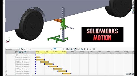 Animación Gato Mecánico Solidworks Motion