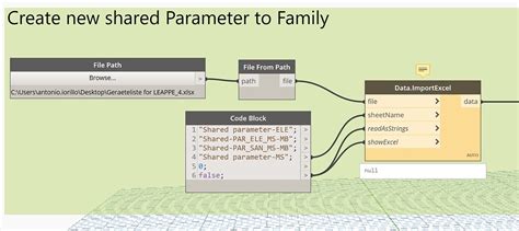 Import Data From Excel Revit Dynamo