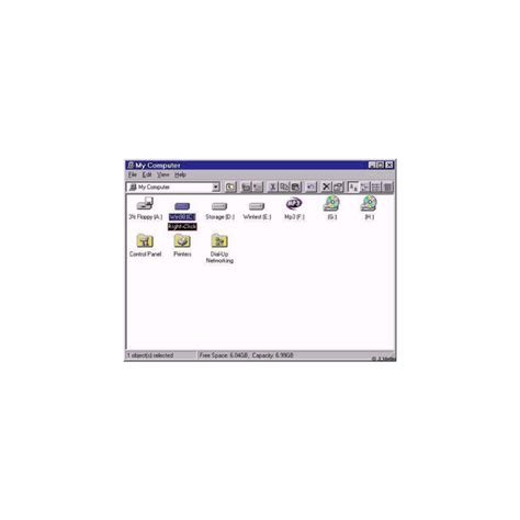 Windows 95 My Computer Linnentasje