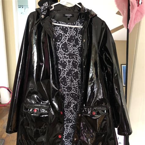 Hello Kitty X Dolls Kill Raincoat Depop