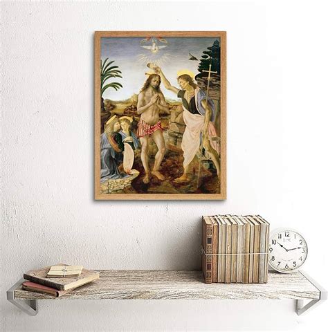 The Baptism Of Christ Verrocchio And Da Vinci