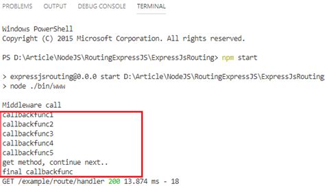 Exploring Expressjs Routing
