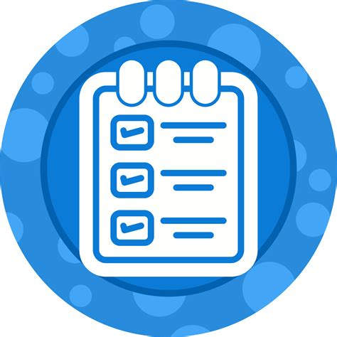 Memo Pad With Checklist Vector Icon 27352403 Vector Art At Vecteezy