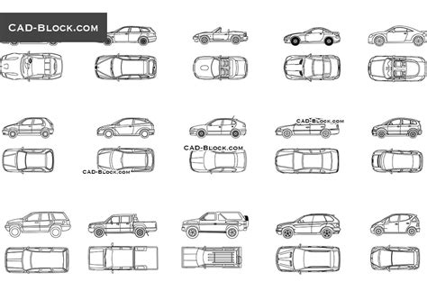 Blocks For Autocad Car At Kate Gates Blog