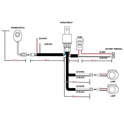 wiring diagram for led light bar switch