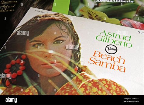 Viersen Germany November Closeup Of Isolated Vinyl Record Album Beach Samba Of