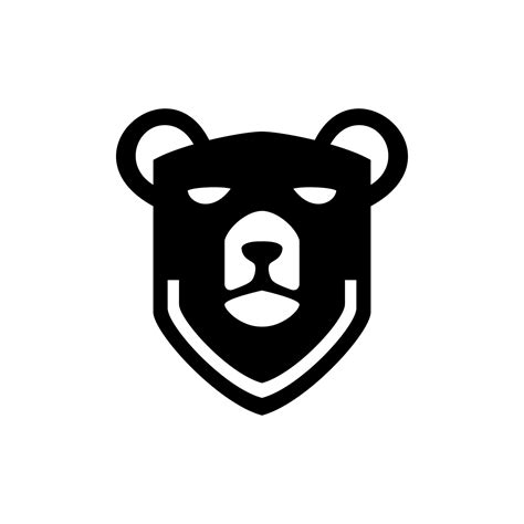 Bear Shield Drawing At Edward Calvo Blog