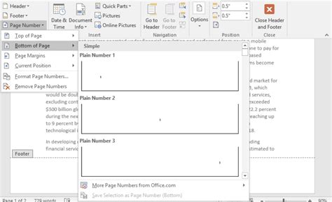 How To Add Page Numbers In Word Capterra Capterra