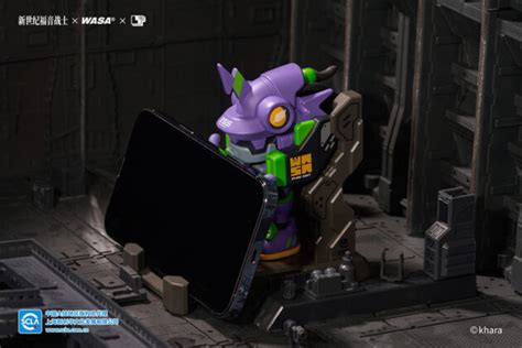 Neon Genesis Evangelion X Wasa Figurines Angels In Your Pocket And Holding Your Phone