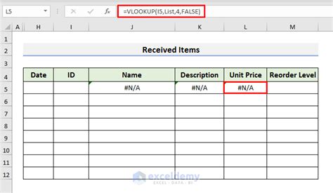 How To Create Inventory Database In Excel 3 Easy Methods Exceldemy