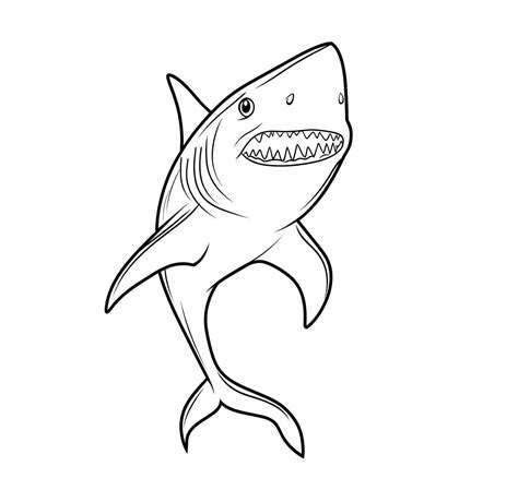 Coloriage Poisson 4 Dessin Gratuit à Imprimer