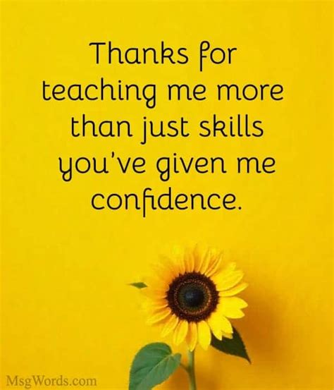 55 Thoughtful Thank You Messages For Trainer Msgwords