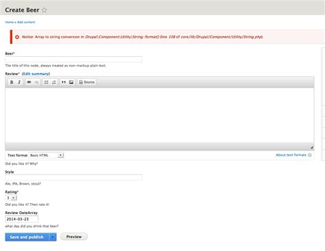 Drupal 8 Content Types And Views • Tarn Aeluin