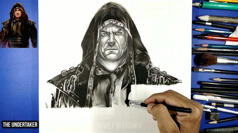 How To Draw Undertaker Sketch