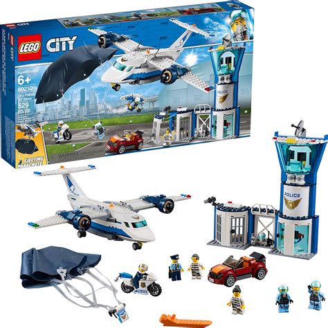 Lego City Sky Police Air Base 60210 Building Kit 529