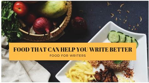 Food That Can Help You Write Better The Frangipani Creative