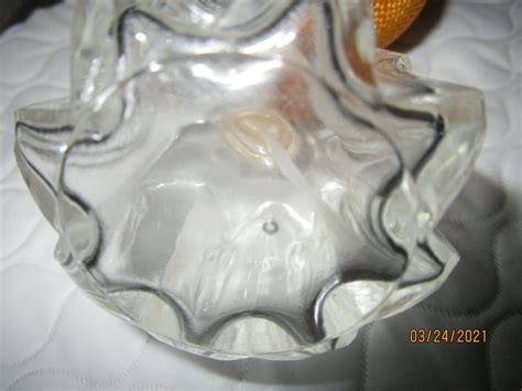 Vintage Star Shaped Atomizer Glass Perfume Bottle B303 3870965002