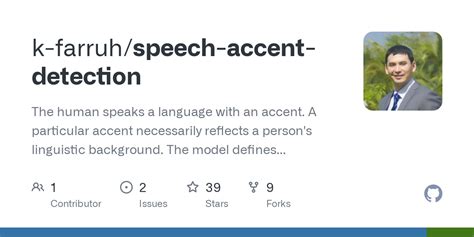 Speech Accent Detection Predict Model Py At Master · K Farruh Speech
