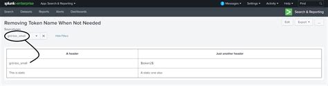 solved how to remove a token name when the token has no v splunk