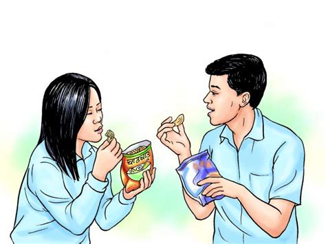 Adolescent Nutrition Adolescents Eating Unhealthy Snacks 01 Nepal