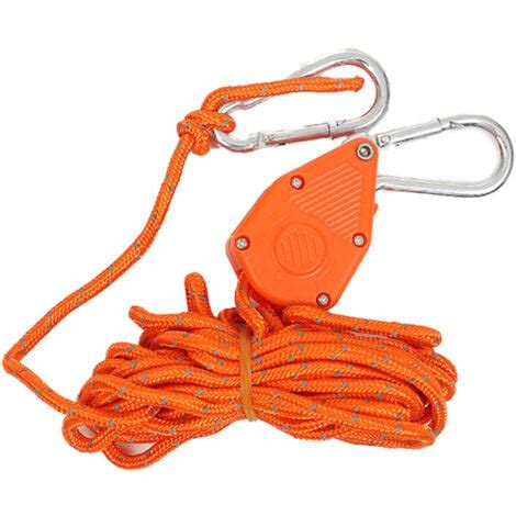 Corde De Tente Réfléchissante4 Pièces Corde Tente Camping Avec Tendeur