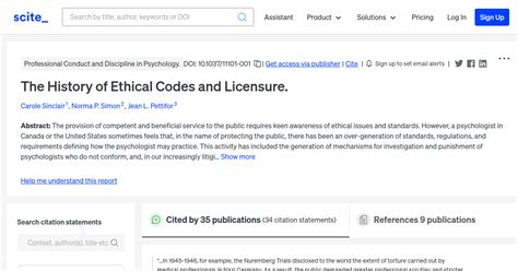 The History Of Ethical Codes And Licensure