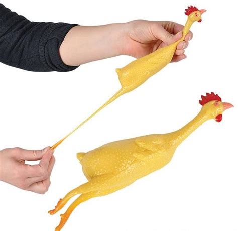 Stretch Rubber Chicken 8 D Robbins And Co