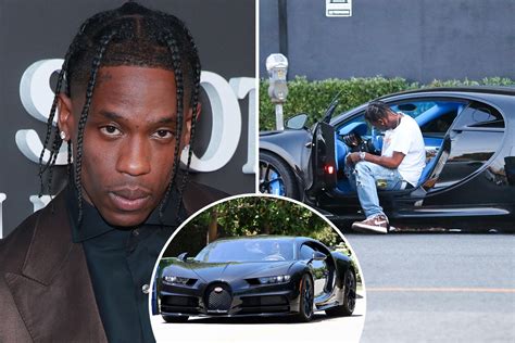 Travis Scott Addresses Alleged 55m Bugatti Purchase Amongst