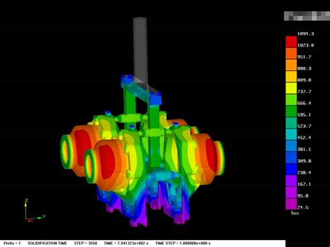 Numerical Simulation Analysis Of Solidification Process Of Lost Foam Castings Zhy Casting