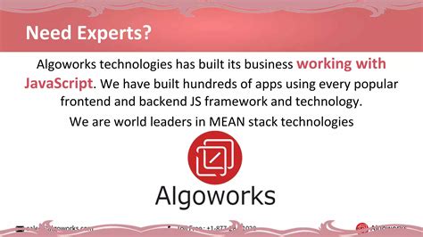 Top 5 Javascript Frameworks For Web And Mobile App Development Pptx