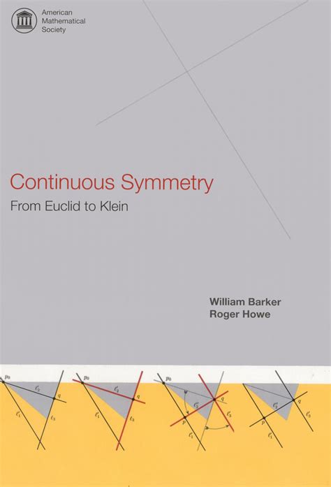 Continuous Symmetry From Euclid To Klein