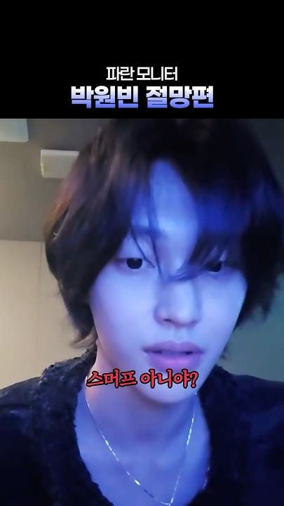 박원빈 파란 모니터 절망편 Youtube