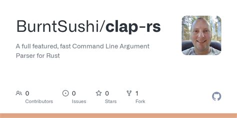 Github Burntsushiclap Rs A Full Featured Fast Command Line Argument Parser For Rust