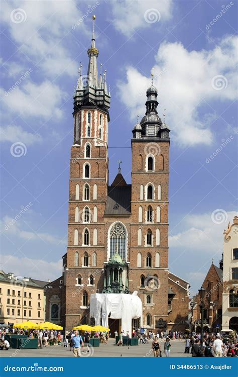 Polish Architecture Royalty Free Stock Image 34486762