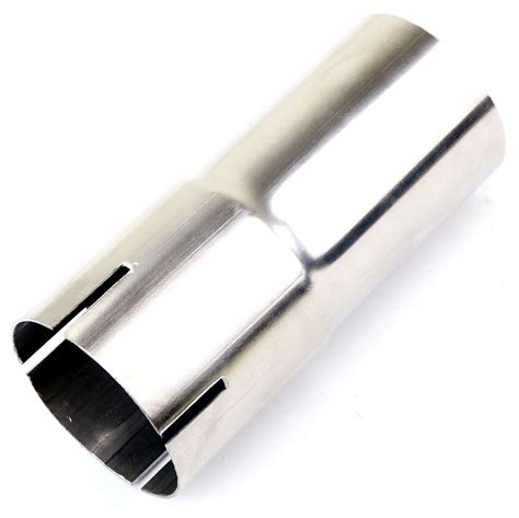 2 5 Inch Slip Over Exhaust Pipe Muffler Delete Mid Muffler Delete