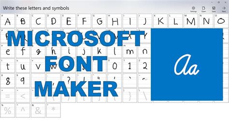 How To Use Microsoft Font Maker How To Use Microsoft Font Maker
