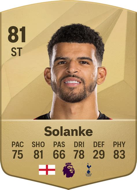 Dominic Solanke Ea Sports Fc™ 25 Player Ratings