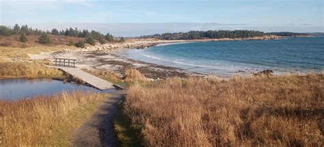 Crystal Crescent Beach Provincial Park Trail Nova Scotia Canada 400