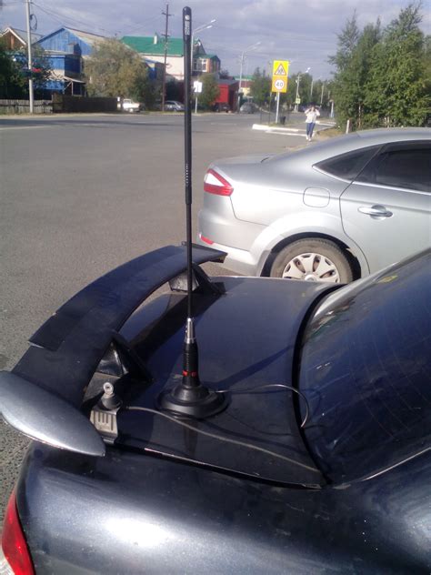 Антенна на рацию — Lada Приора седан, 1,6 л, 2007 года | запчасти | DRIVE2