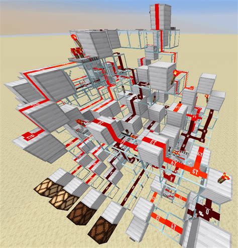 Automatically Generated Redstone Designs Rredstone