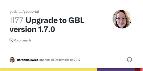 Upgrade To Gbl Version 170 · Issue 77 · Geobtaageoportal · Github