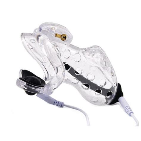 Electric Torture Chastity Cage For Bdsm Punishment Sex Toy