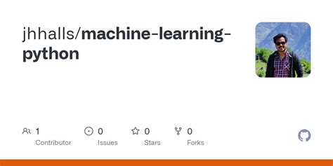 GitHub Jhhalls Machine Learning Python