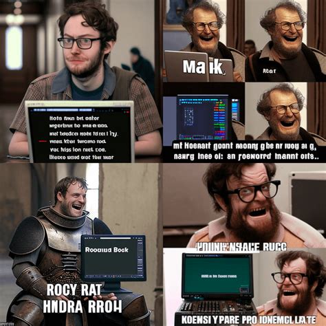 R Programmerhumor Meme Generated By Midjourney R Programmerhumor