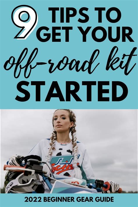 Beginners guide to riding gear for women new to dirt biking and 9 tips to get your off road kit ...